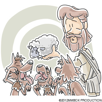Christian clipArts.net _ Lambs among wolves